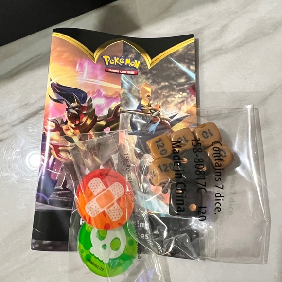 Pokemon | Toys | Pokemon Trading Card Game Accessories With Dice | Poshmark